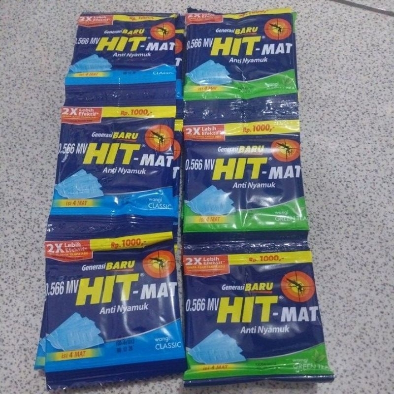 Jual Hit mat generasi baru anti nyamuk harga untuk 1 lusin classic ...