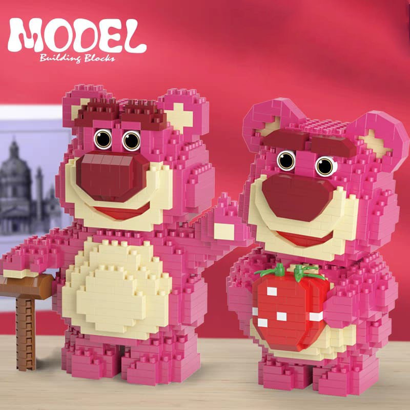 Jual Lotso Mainan anak PUZZLE BALOK SUSUN DISNEY 3D DIY Mainan Edukasi ...