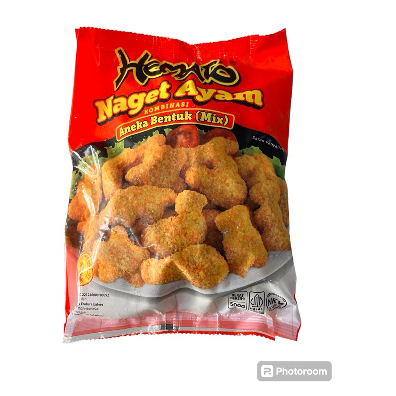 Jual Hemato Naget Ayam Kombinasi Aneka Bentuk 500gr | Shopee Indonesia