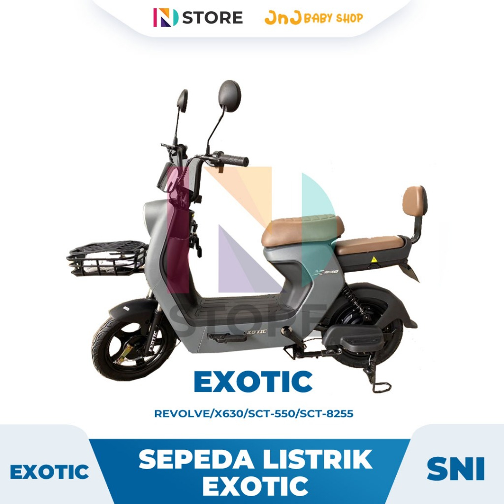 Jual Sepeda Listrik Exotic Revolve/X630/SCT ET-550/SCT 8255 | Shopee ...