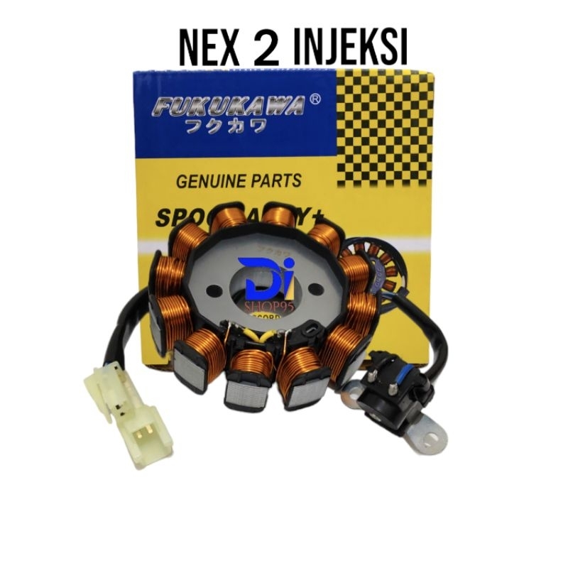 Jual SPULL ASSY FUKUKAWA NEX INJEKSI SPOOL KOMPLIT SUZUKI NEX 2 SPUL PLUS PULSER SPOL STATOR ...