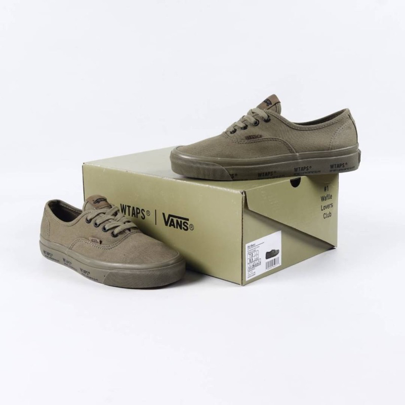 Jual WTAPS x Vans Vault OG Authentic OG LX Olive Drab | Shopee Indonesia