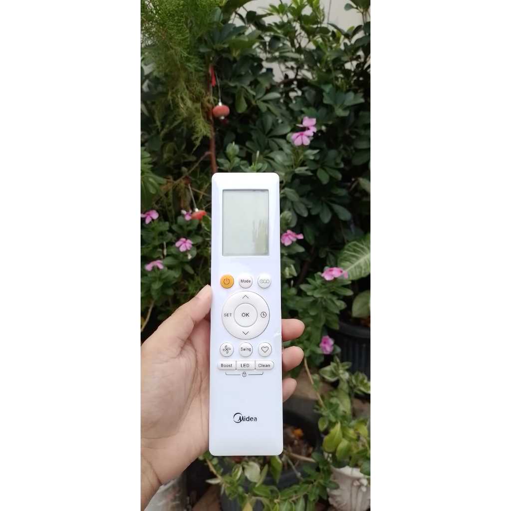 Jual Remote AC Midea eco seri RG10B(G)/BGEF ORIGINAL | Shopee Indonesia