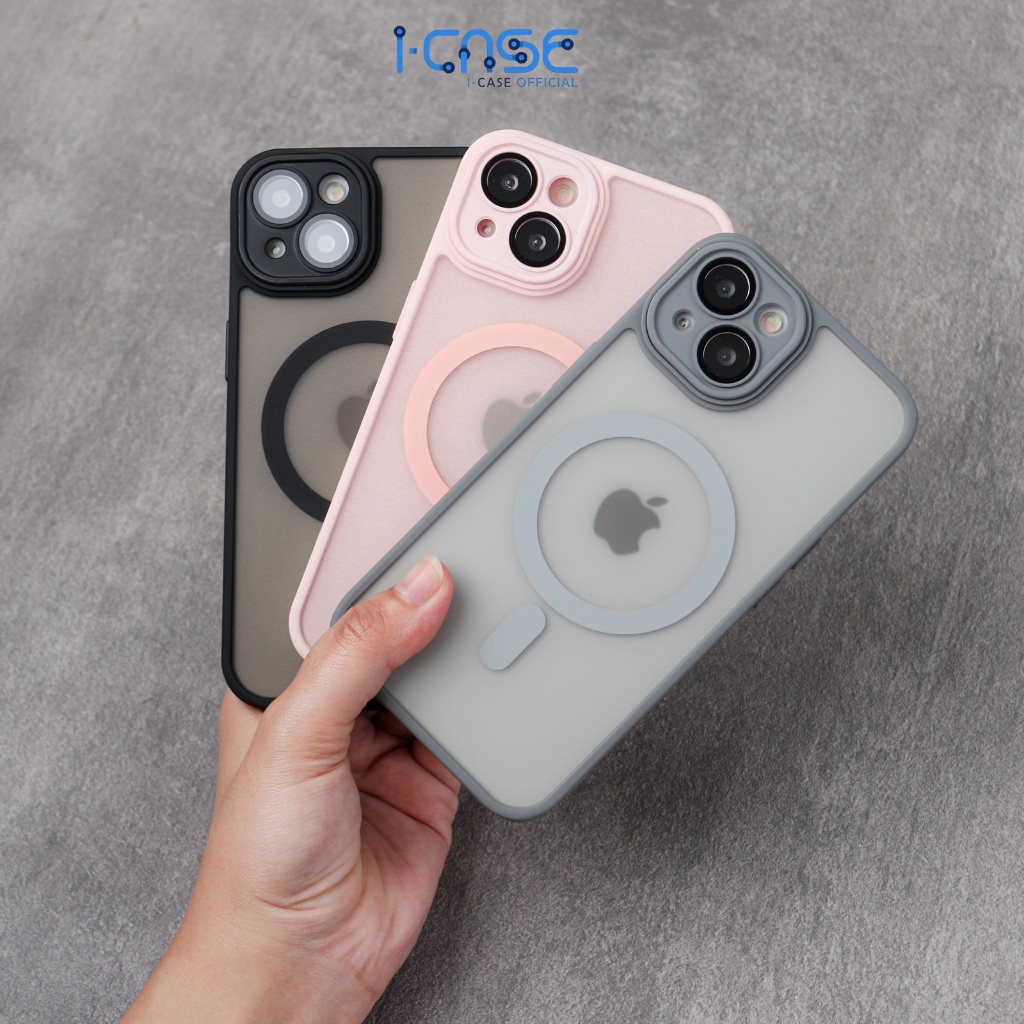 Jual Matte Magsafe Case For iPhone X XS XR XS MX 11 12 13 14 15 16 17 ...