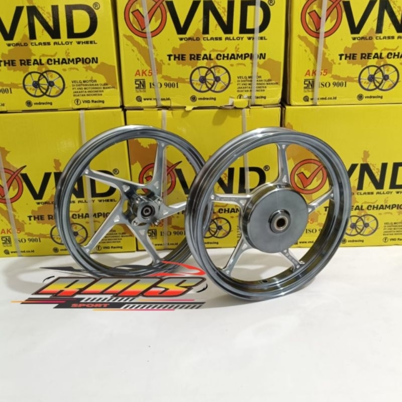 Jual VELG RACING VND AK 55 AK 47 RING 14 MIO M3, FINO 125, SOUL GT 125 MIO SMILE, MIO SOUL GT ...