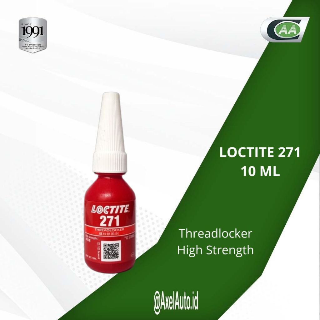 Jual LOCTITE 271 THREADLOCKER HIGH STRENGTH (10 ML) AXELAUTO | Shopee ...