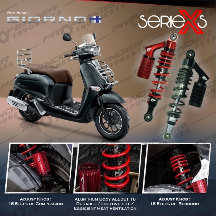 Jual X Series XSeries - Suspensi Shock Sockbreaker PROFENDER Motor Bike - Honda Giorno Plus 23 ...