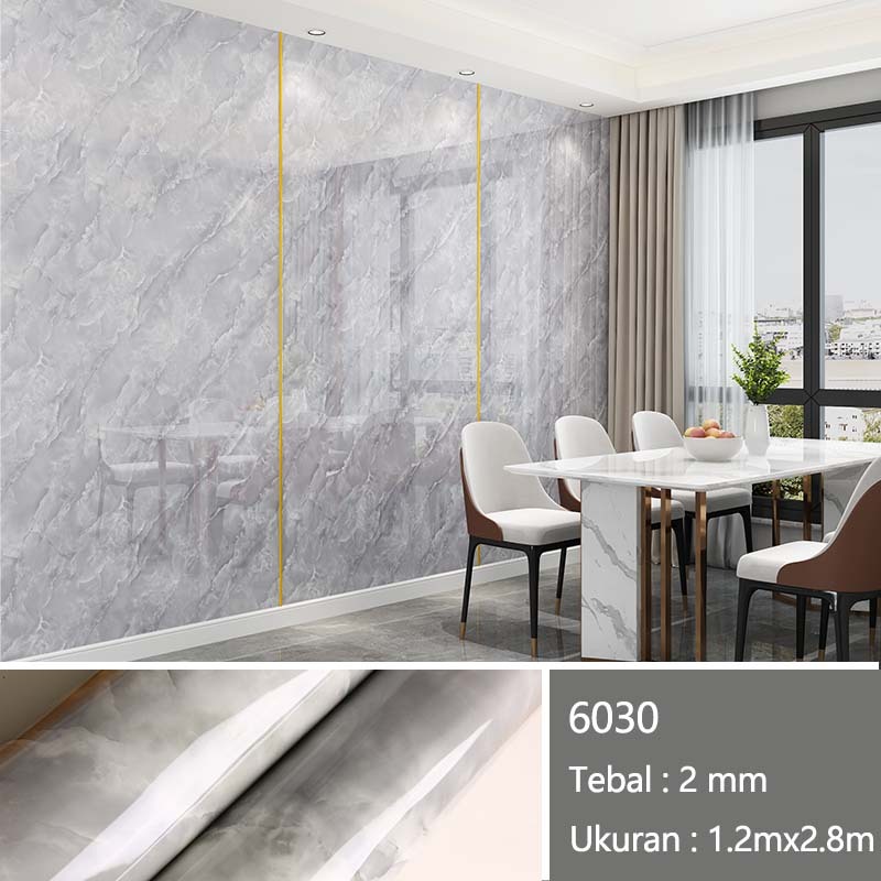 Jual Wallpaper dinding Vinyl Marble 1.2 x 2.8 Meter Tebal 2mm Wallpaper ...