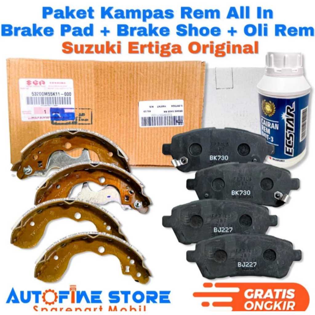 Jual Paket Kampas Rem Suzuki Ertiga Original | Shopee Indonesia