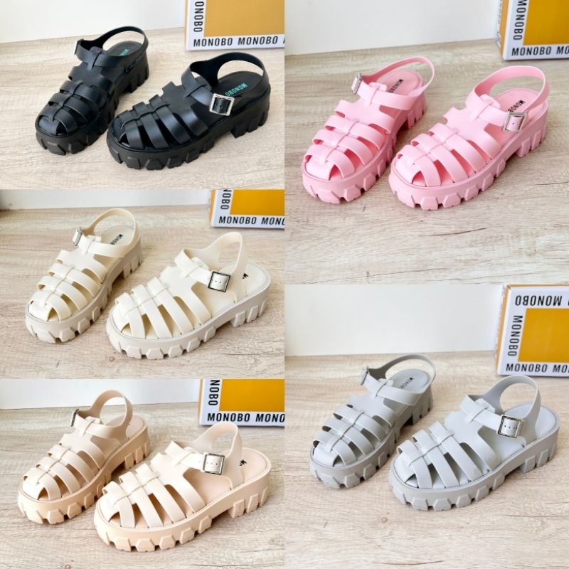 Jual Monobo Sandal Tebal 5cm S3 | Shopee Indonesia