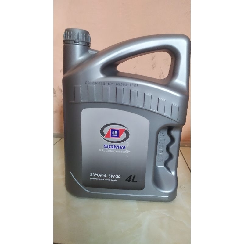 Jual Oli SGMW 5W-30 SM Wuling Confero 100% Original | Shopee Indonesia