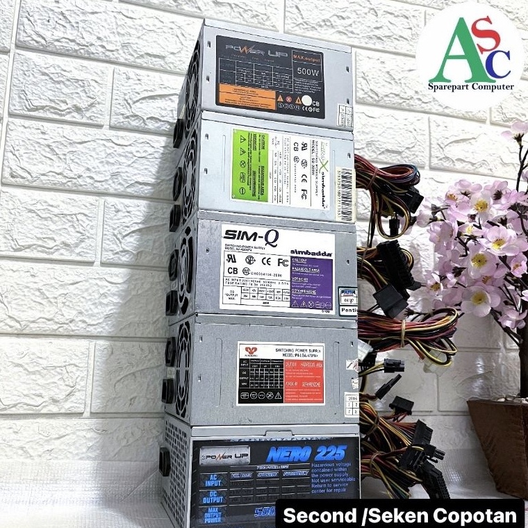 Jual KODE B9N powersupply komputer cpu psu second copotan | Shopee ...