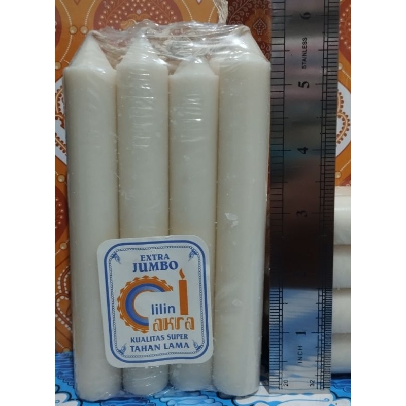 Jual lilin jumbo cakra isi 8 extra besar | Shopee Indonesia