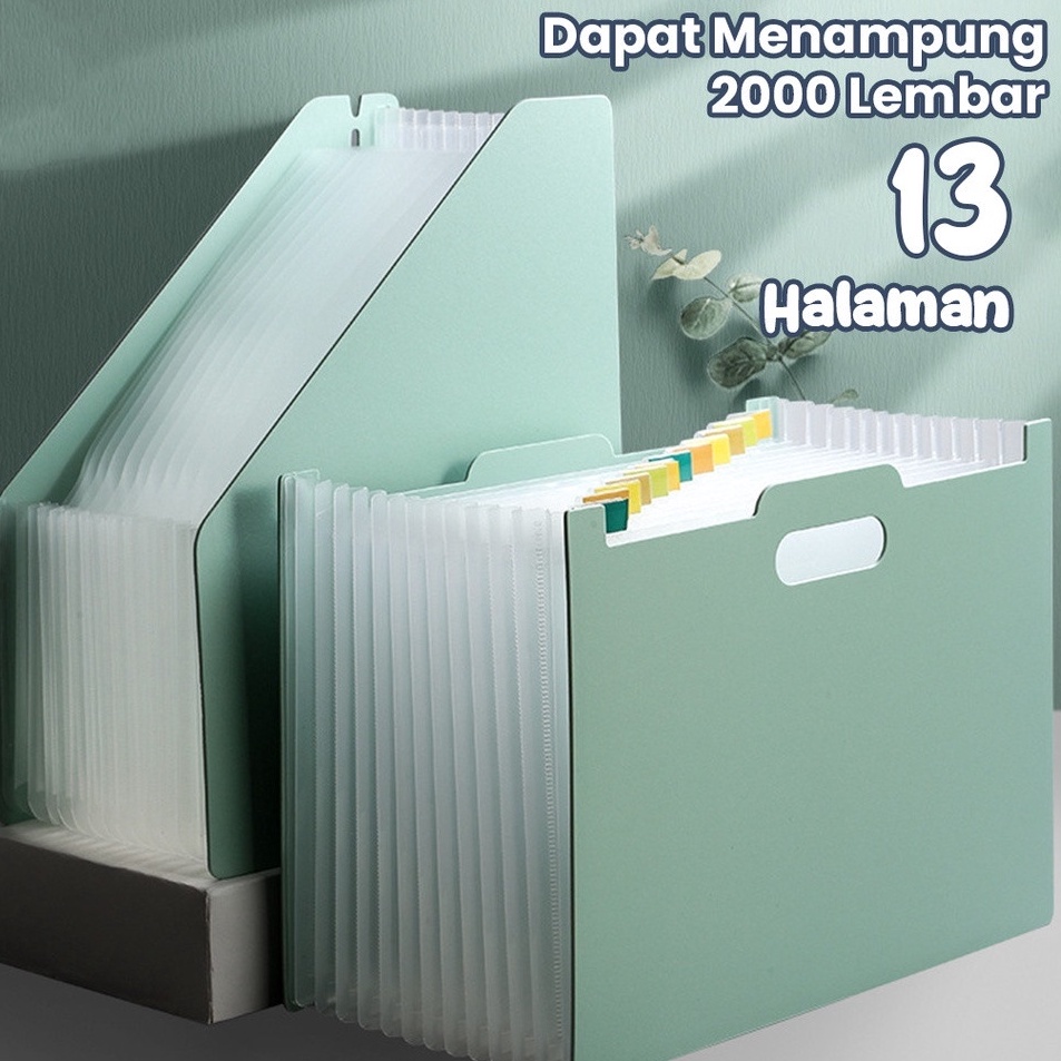 Jual Standing file A4 File folder document bag Tas dokumen file 13 ...