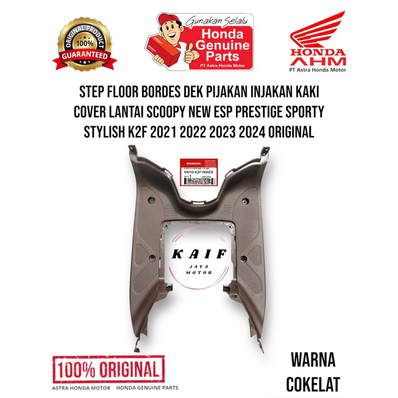 Jual step floor bordes dek pijakan injakan kaki cover lantai scoopy new esp prestige sporty ...