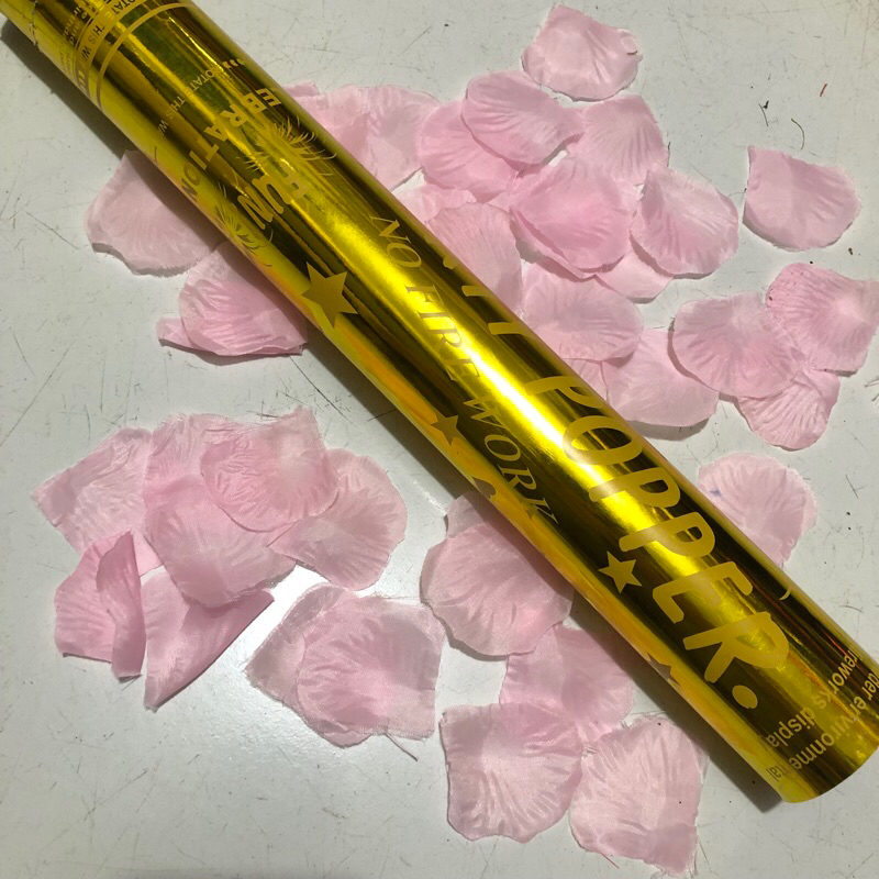 Jual Confetti 40 Cm isi Rose Petal | Party Popper Rose Petal uk. 40cm ...