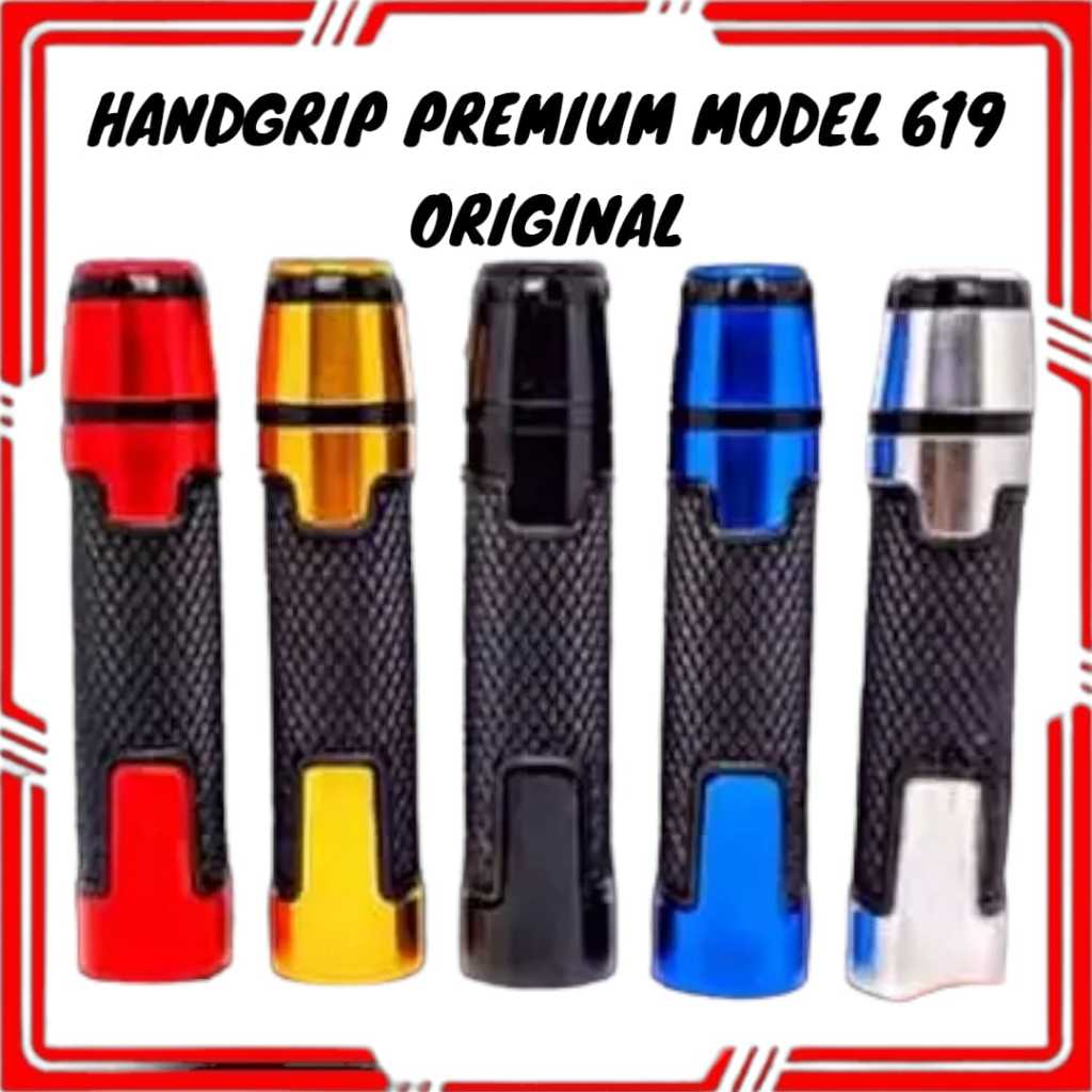 Jual Handgrip grip Motor Variasi Model 619 Original satu set sepasang ...