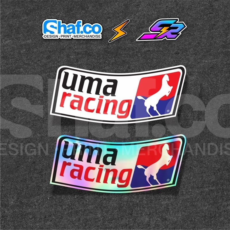 Jual STICKER UMA RACING VINYL DAN HOLOGRAM VIRAL KEREN | Shopee Indonesia