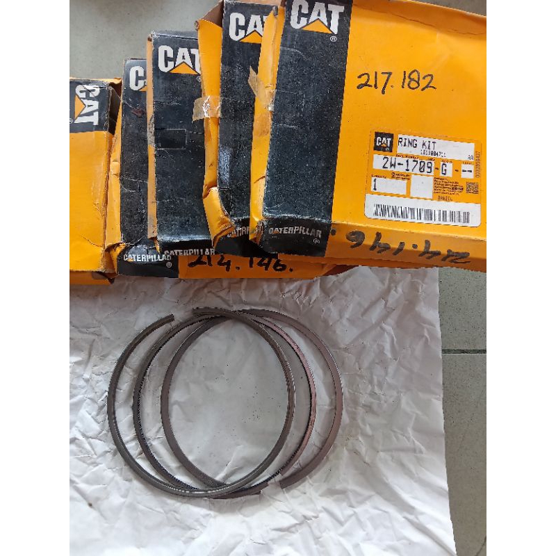 Jual Ring piston/Ring kit Caterpillar Original Part number 2W-1709-G ...