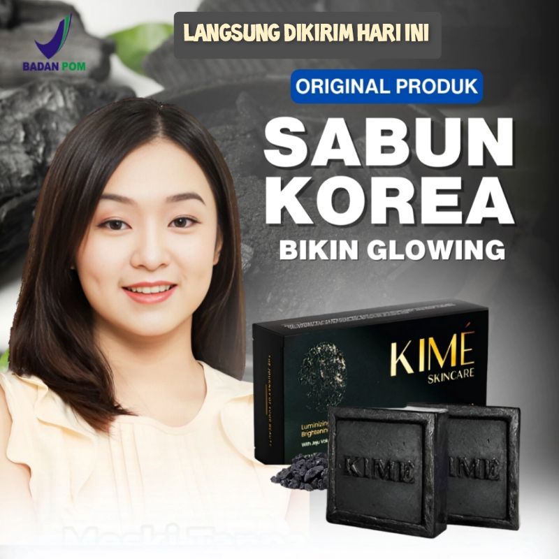 Jual KIME SKINCARE LUMINIZING BRIGHTENING SOAP ORIGINAL MEMBER | Shopee ...