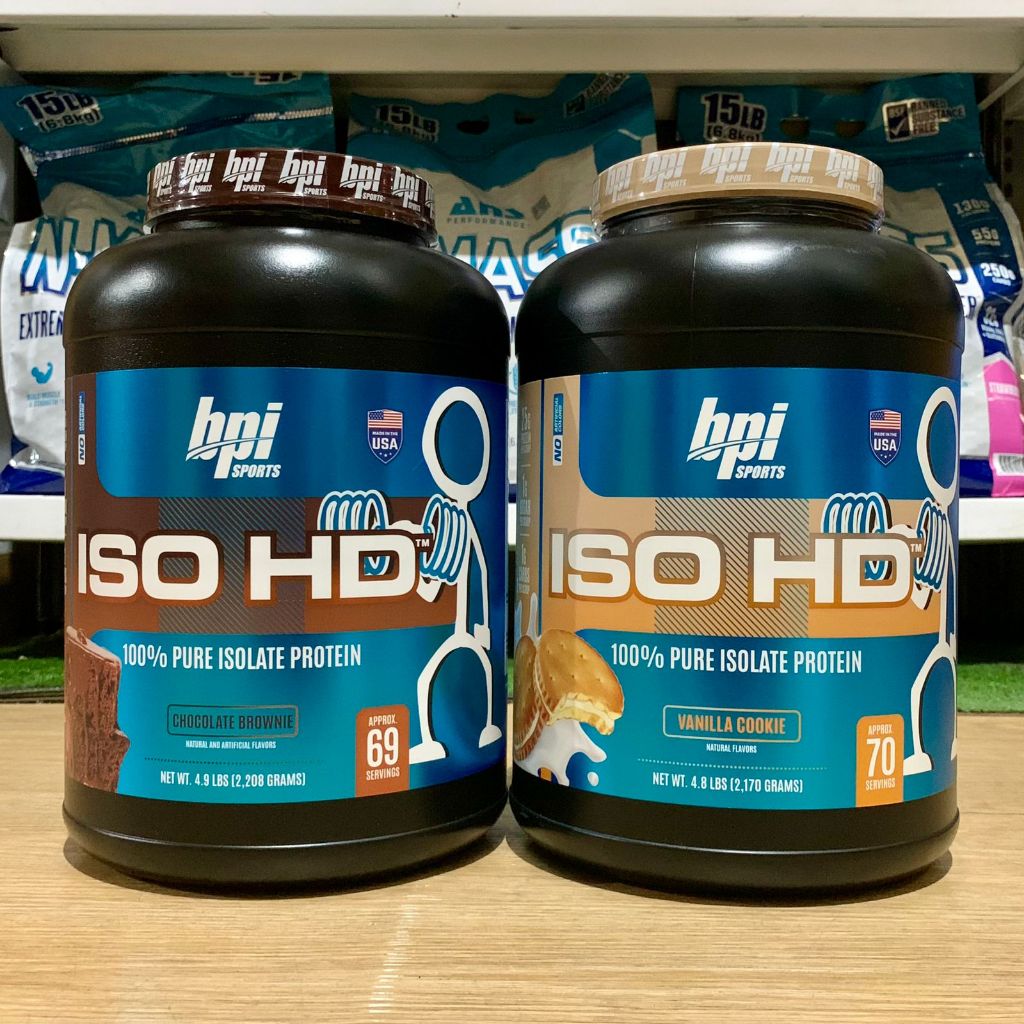 Jual BPI Sports Iso HD 5 lb 4.8 lbs whey protein isolate zero sugar | Shopee Indonesia