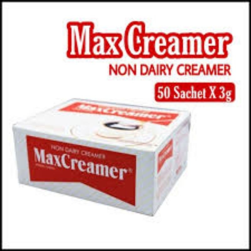 Jual MAX CREAMER 1 SACHET 3 GRAM KRIMER NON DAIRY | Shopee Indonesia