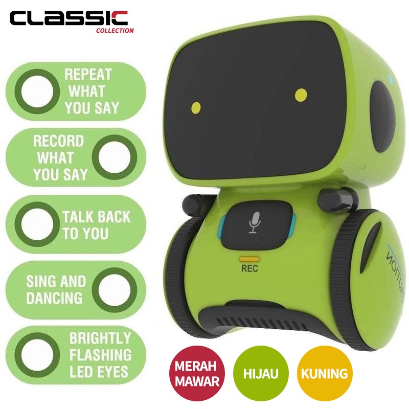 Jual Robot mainan anak sentuh multifungsi Robot pendidikan awal pintar ...