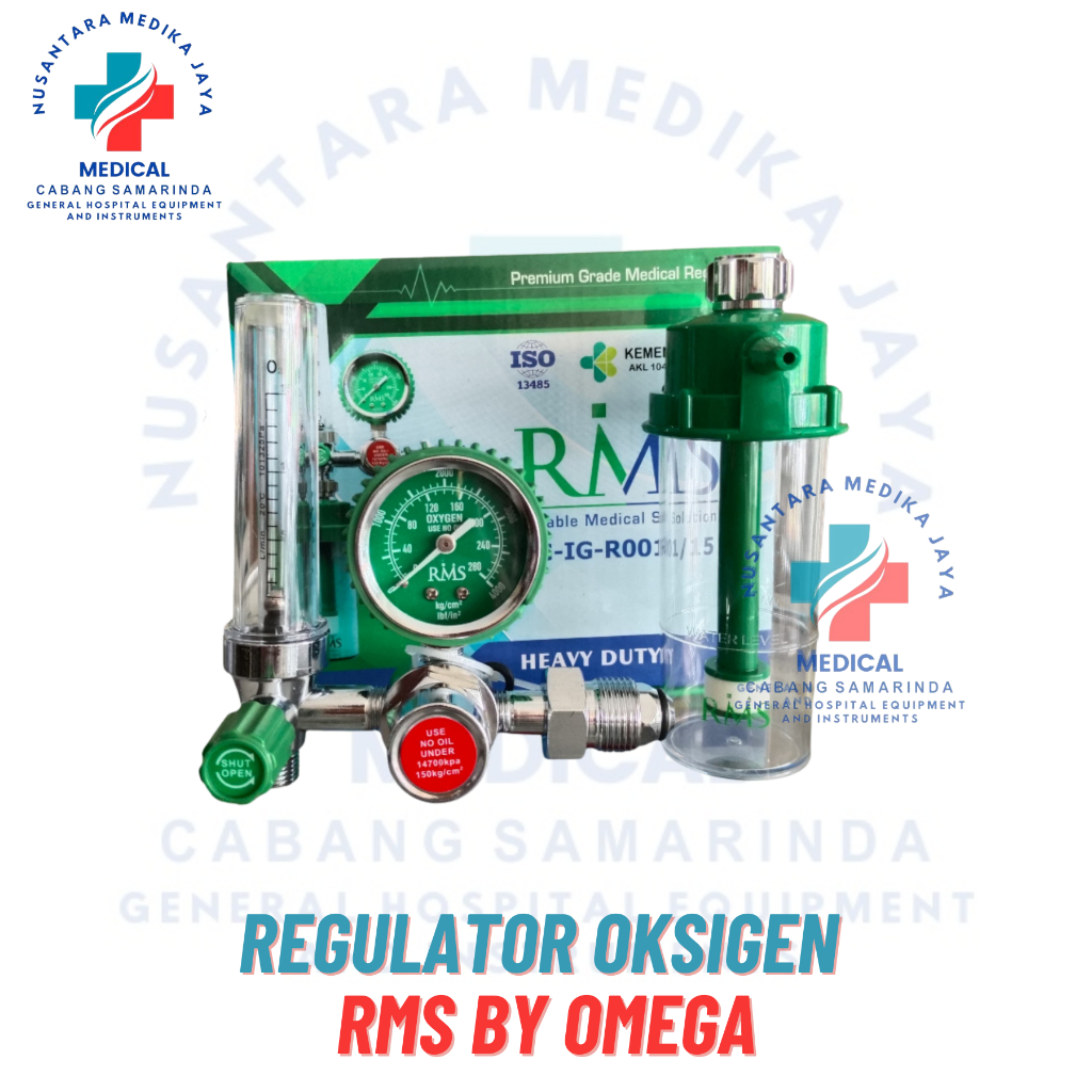 Jual Regulator Oksigen RMS by Omega | Shopee Indonesia