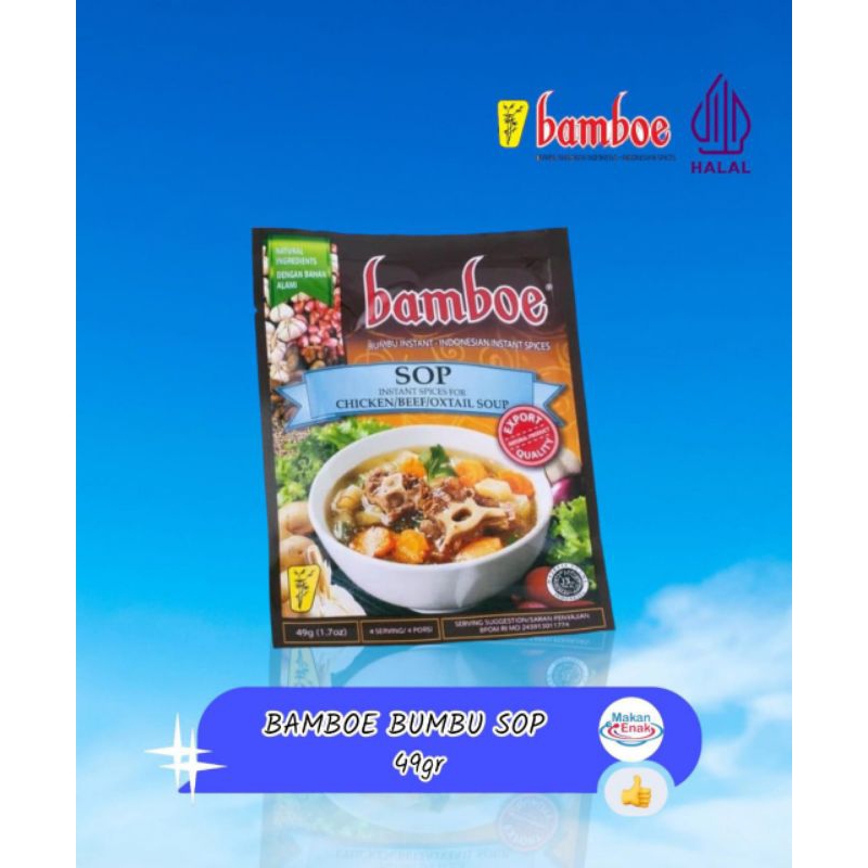 Jual Bamboe Bumbu Instan Sop Iga 42gr | Shopee Indonesia