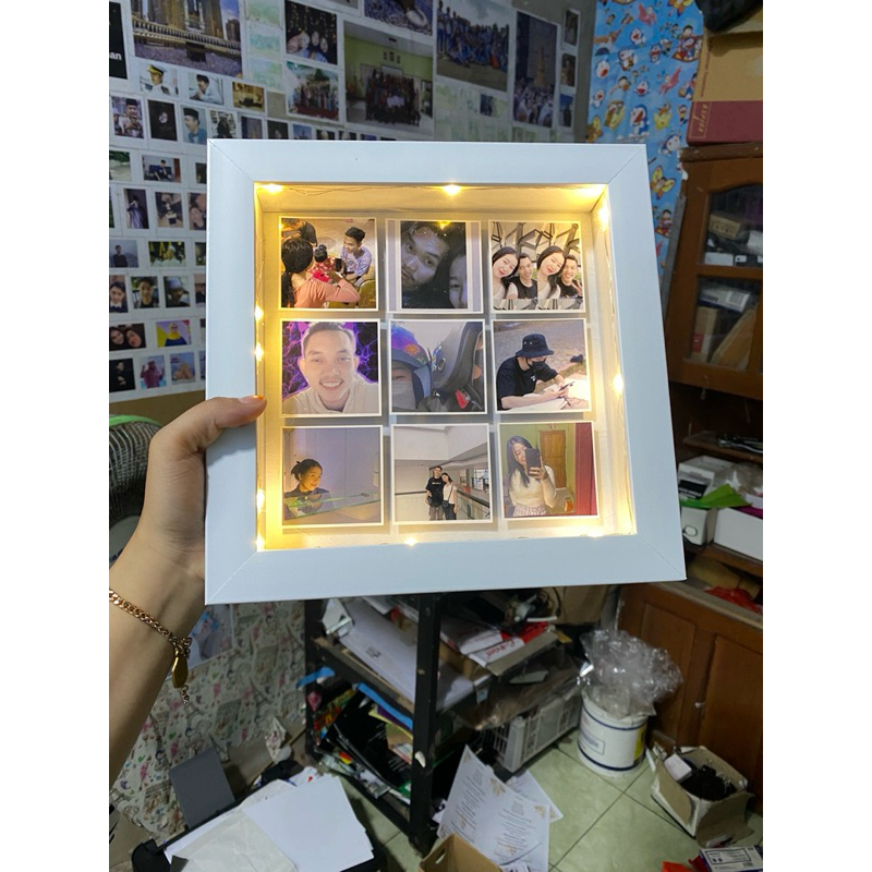 Jual frame 3D foto grid | Shopee Indonesia