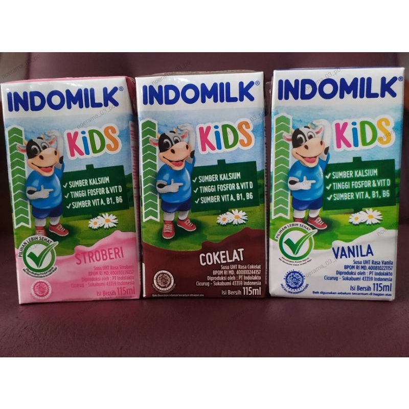 Jual Indomilk Kids Kotak UHT 115ML | Shopee Indonesia