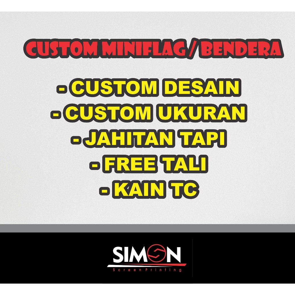 Jual CUSTOM BENDERA KOMUNITAS - DESAIN SENDIRI UNTUK IDENTITAS UNIK ...