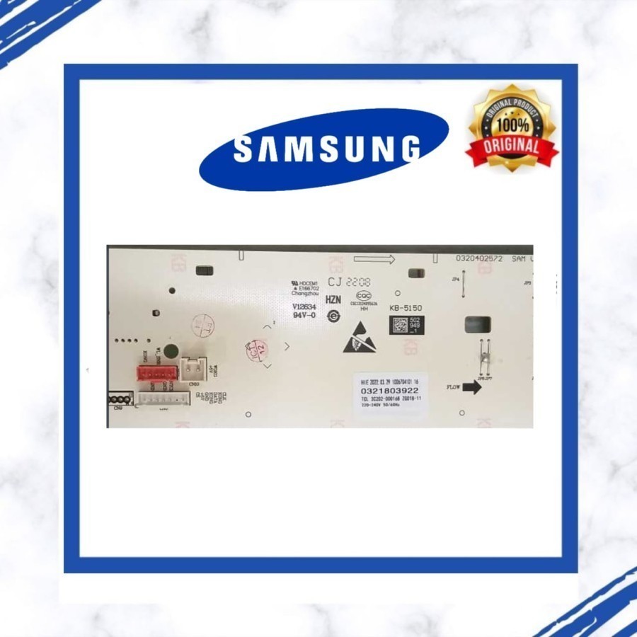 Jual MODUL DISPLAY MESIN CUCI SAMSUNG WW80T3040WW DC82-01234A ORIGINAL ...