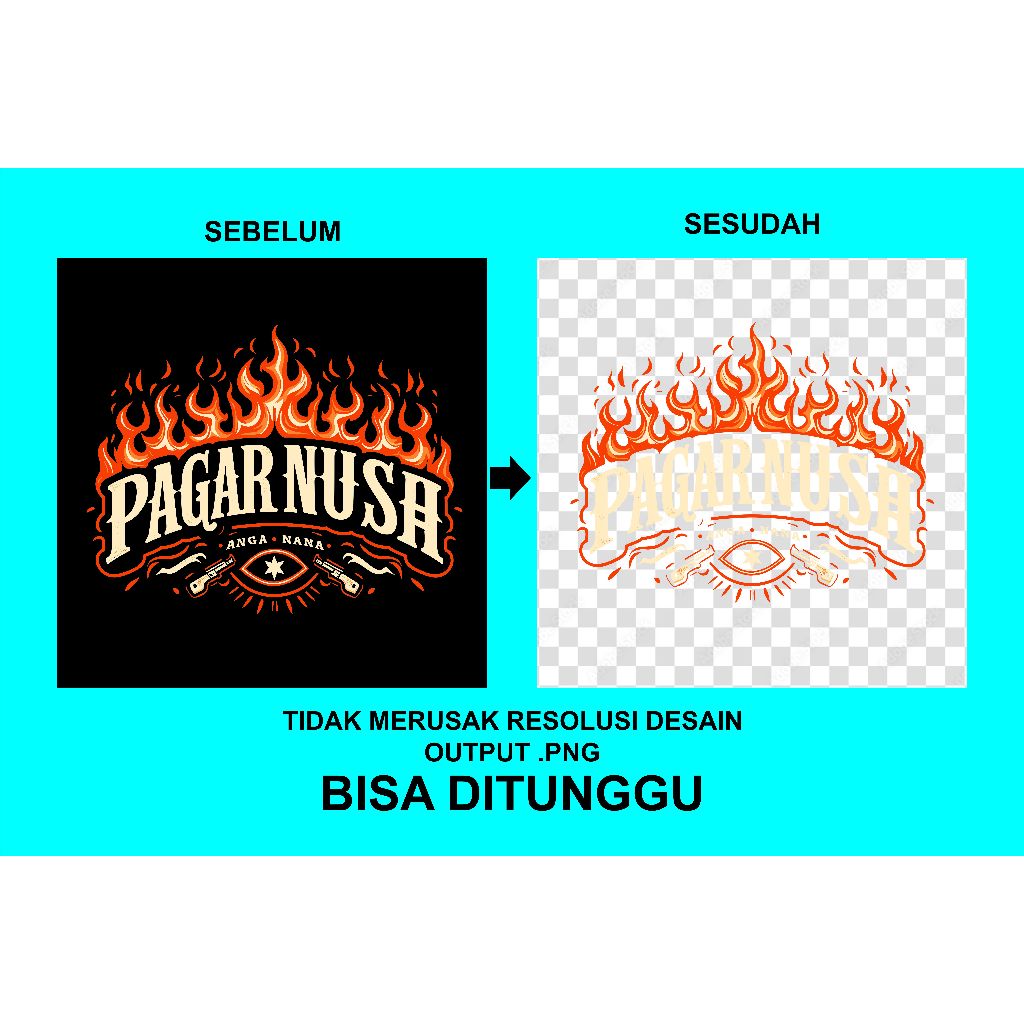 Jual JASA HAPUS BACKGROUND DESAIN ( untuk sablon DTF ) | Shopee Indonesia
