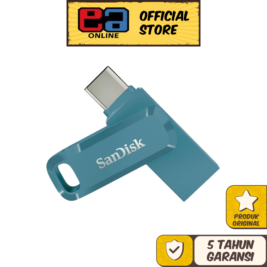 Jual SanDisk Ultra GO OTG 64GB / 128GB / 256GB USB Type-C 3.2 - Navagio ...