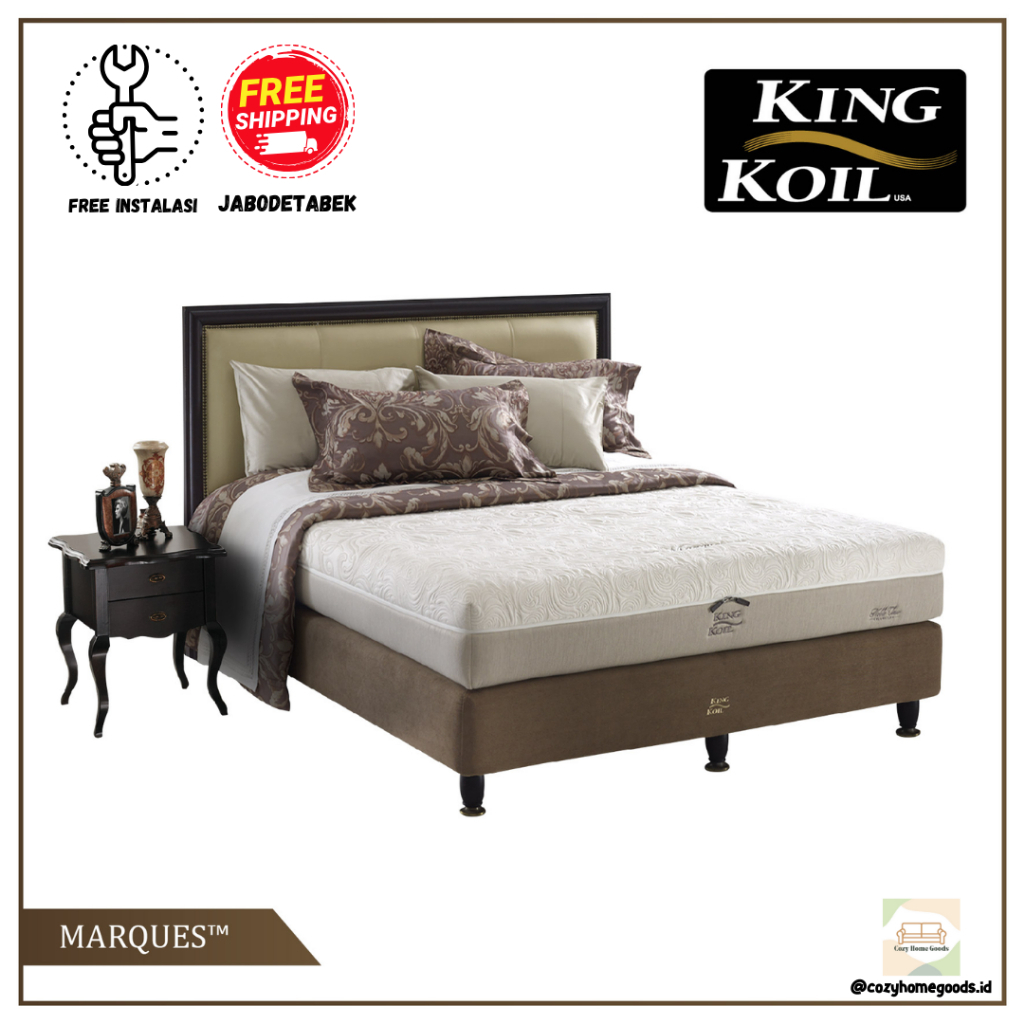 Jual Springbed King Koil - Mattrass - Full Set - Marques - Kasur ...