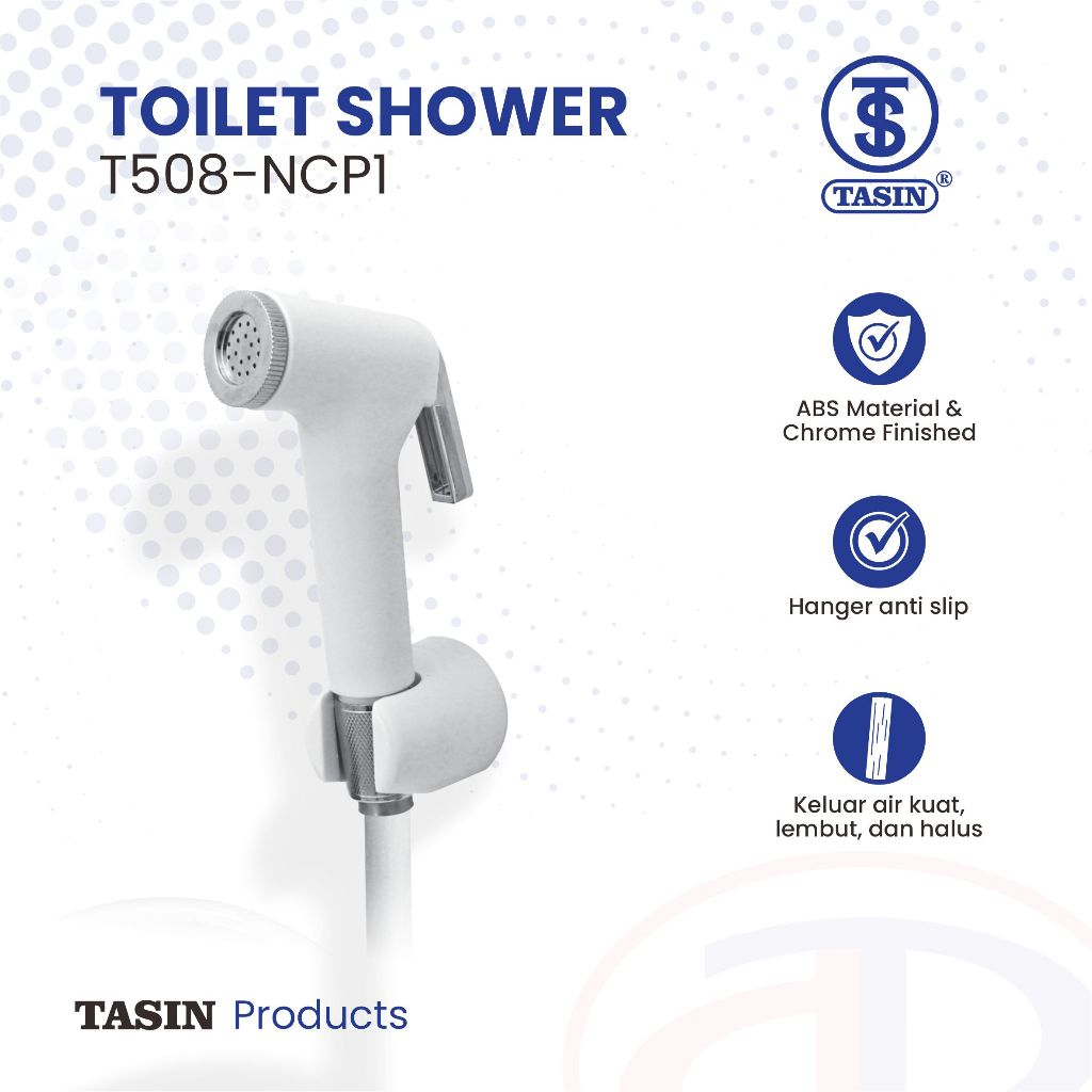 Jual Toilet Shower Jet Shower Bidet Cebok Semprotan Kloset WC White T508-NCP1 | Shopee Indonesia