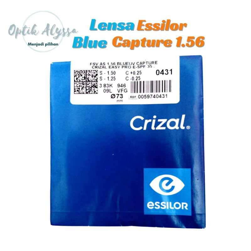 Jual LENSA BLUERAY BY ESSILOR | Shopee Indonesia