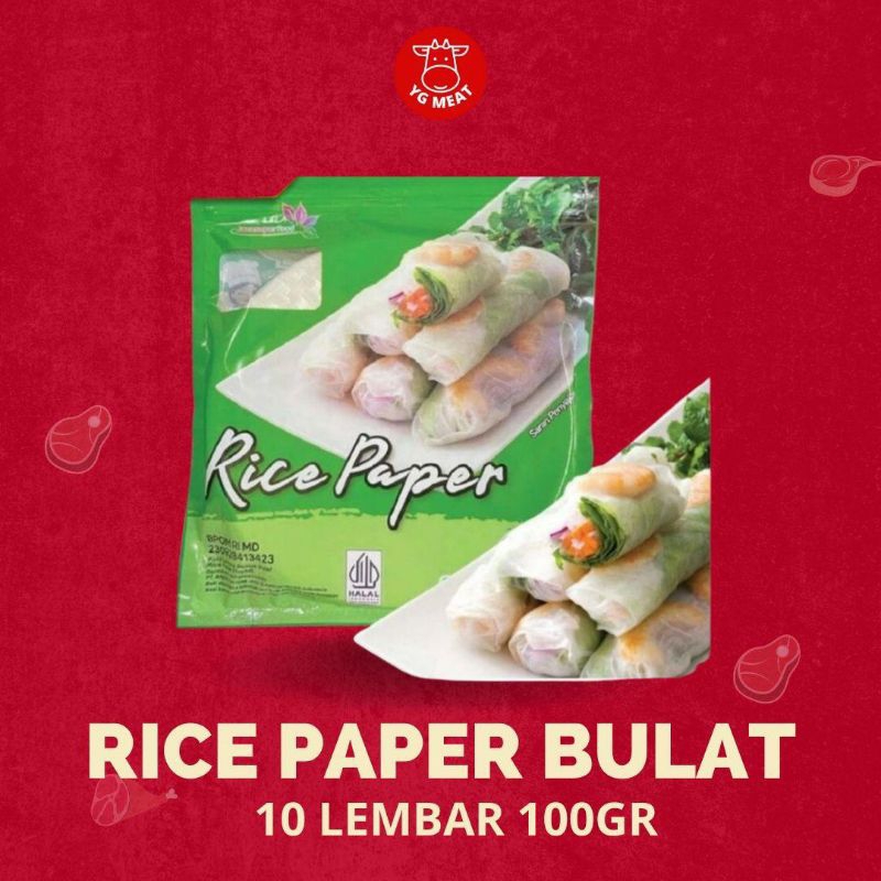 Jual Rice Paper 10 lembar 100gr | Shopee Indonesia