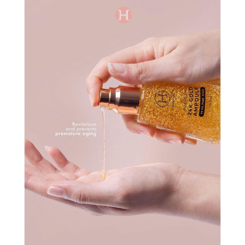 Jual Hanna Glow Premium 24K Gold Ampoule 25Ml | Shopee Indonesia