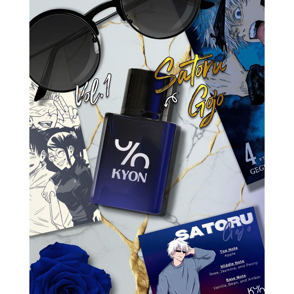 Jual Jujutsu Kaisen Inspired Perfume Gojo Satoru - KYON Perfumery ...