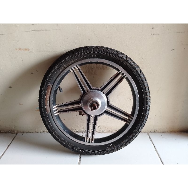 Jual VELG DEPAN SEPEDA LISTRIK SECOND RING 16 INCH | Shopee Indonesia