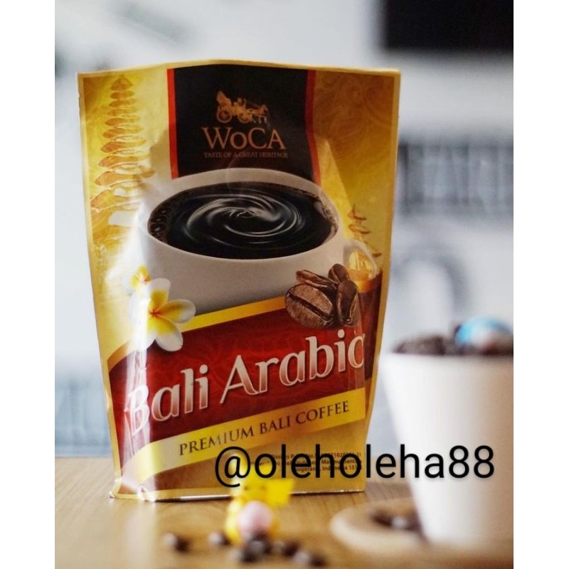 Jual WOCA PREMIUM BALI ARABICA COFFEE POWDER 20 SACHETS HALAL | Shopee ...