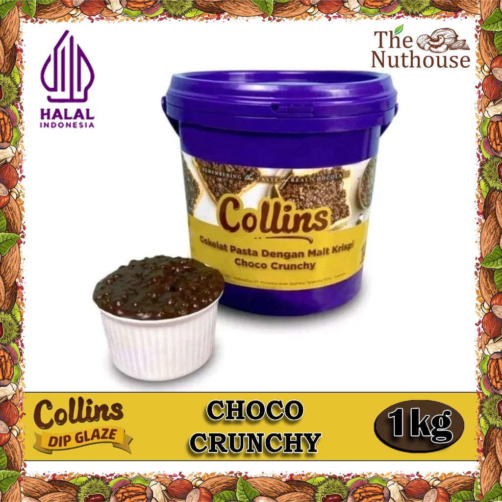 Jual Collins Choco Crunchy / Selai Coklat Crunchy 1kg | Shopee Indonesia
