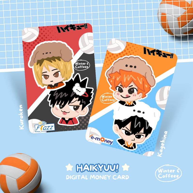 Jual HAIKYUU! FLAZZ GEN 2 / EMONEY - by Winter Coffee | Shopee Indonesia