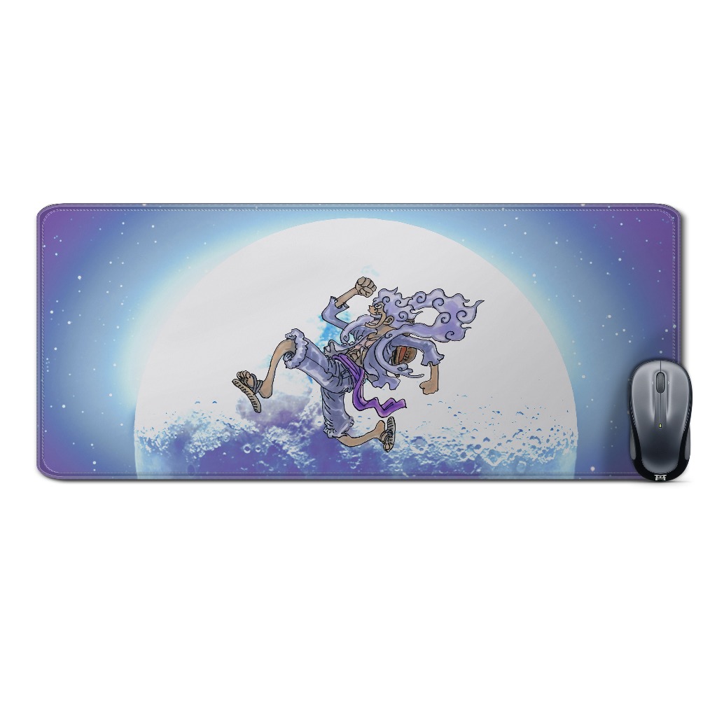 Jual Deskmat mousepad extended anime LUFFY GEAR 5 MOON - ONE PIECE ...