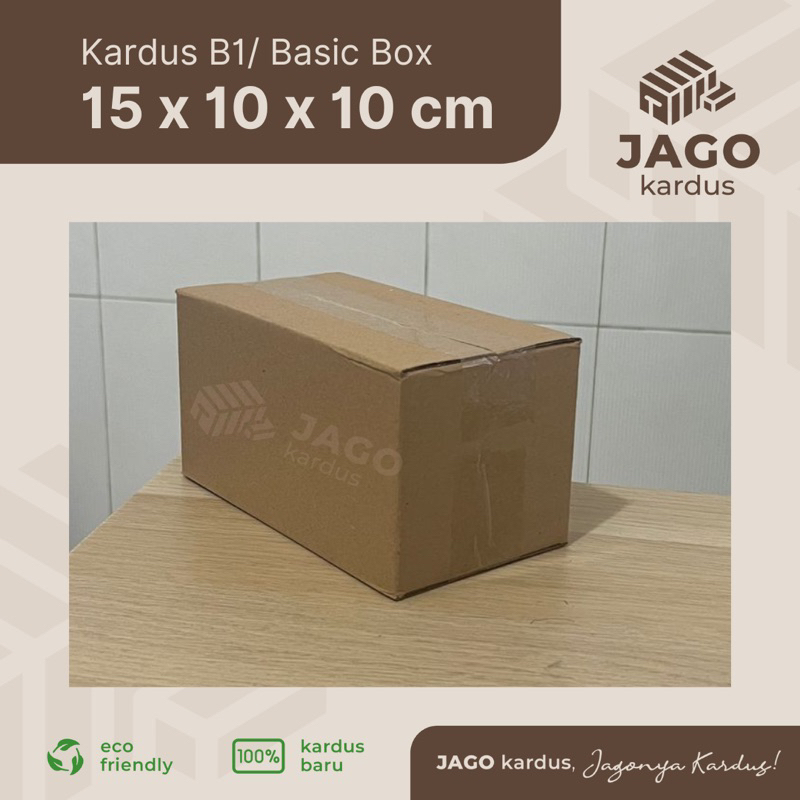 Jual Kardus Box Baru Polos Uk 15x10x10 cm | Shopee Indonesia