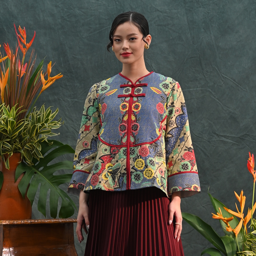 Jual NONA RARA - Fogia Dobi T2915, Baju kerja blouse batik wanita ...