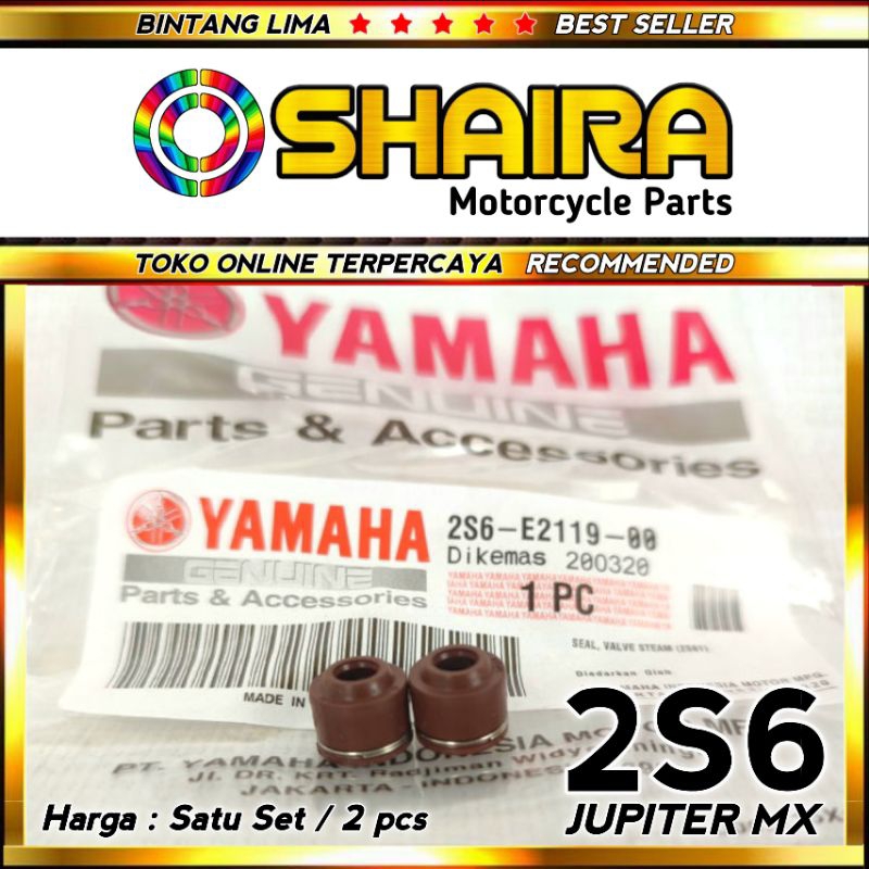 Jual SEAL KLEP JUPITER MX 2S6 / 1S7 (1 SET / 2 PCS) | Shopee Indonesia