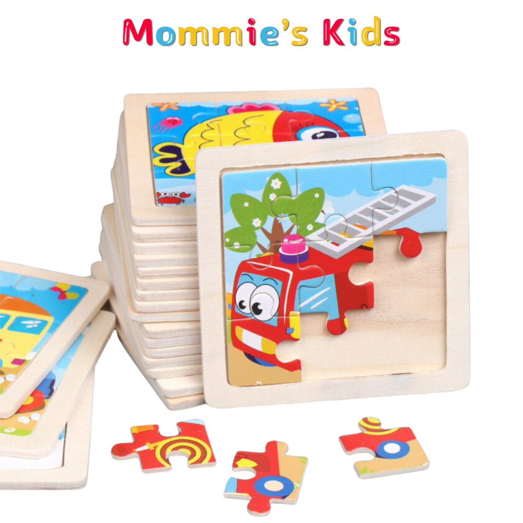 Jual Mainan Edukatif Anak Jigsaw Puzzle Kayu Mini MK125 | Shopee Indonesia